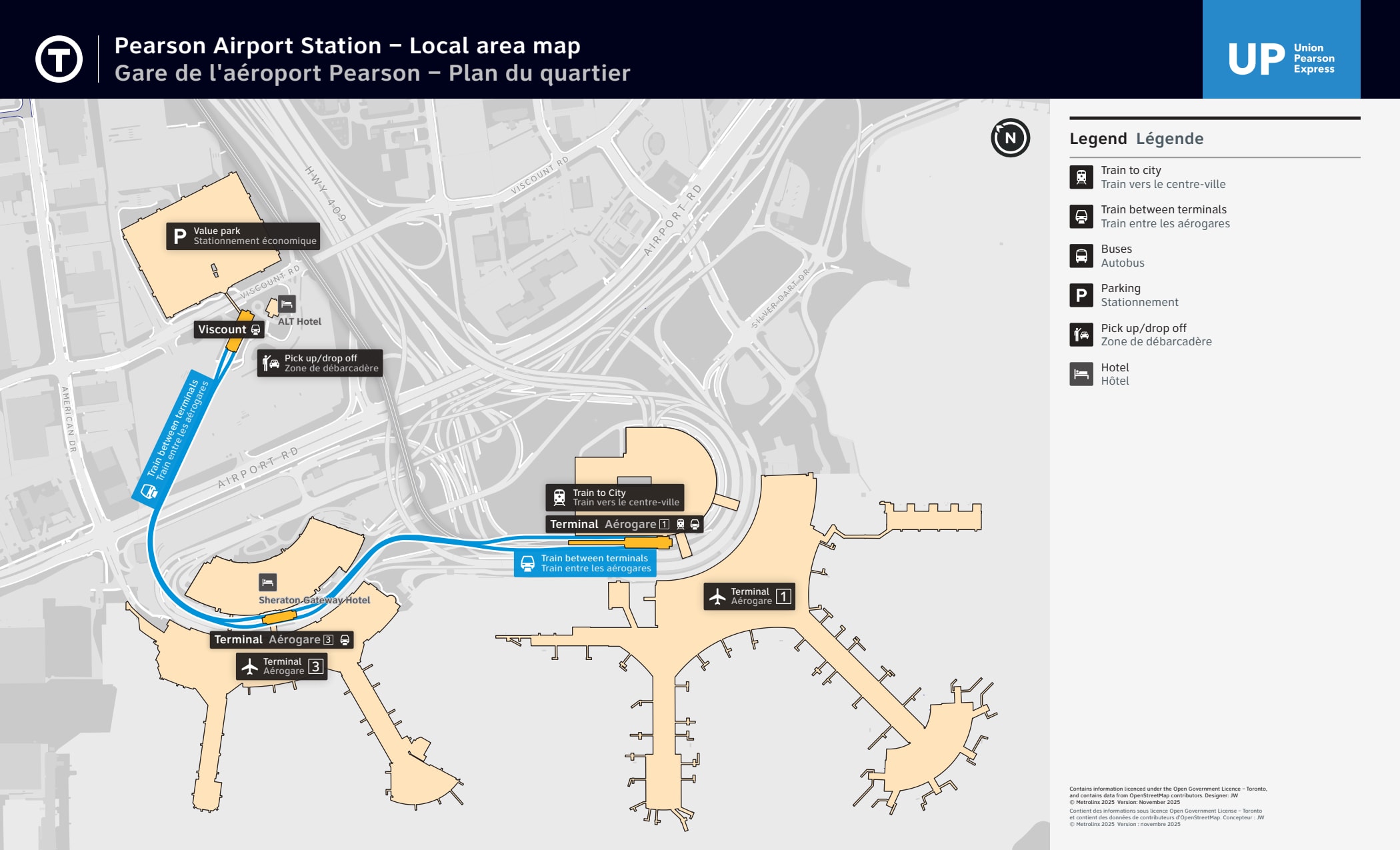 Pearson Station UP Express