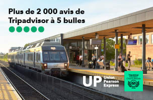 UP Express | Aéroport Pearson, centre de Toronto en 25 minutes