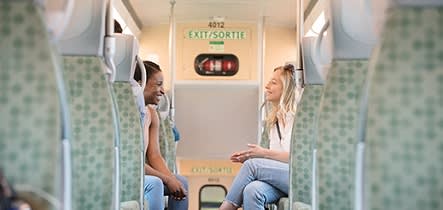GO Transit - GO local with short distance fares