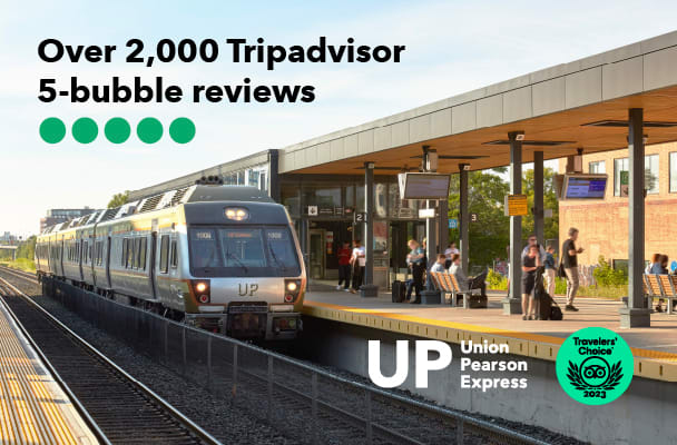 UP Express | Pearson Airport to Downtown Toronto in 25 minutes