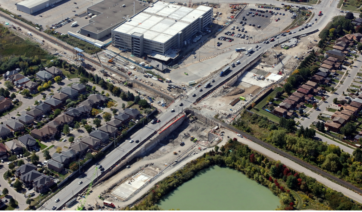 Rutherford GO sees a massive new bridge created this weekend