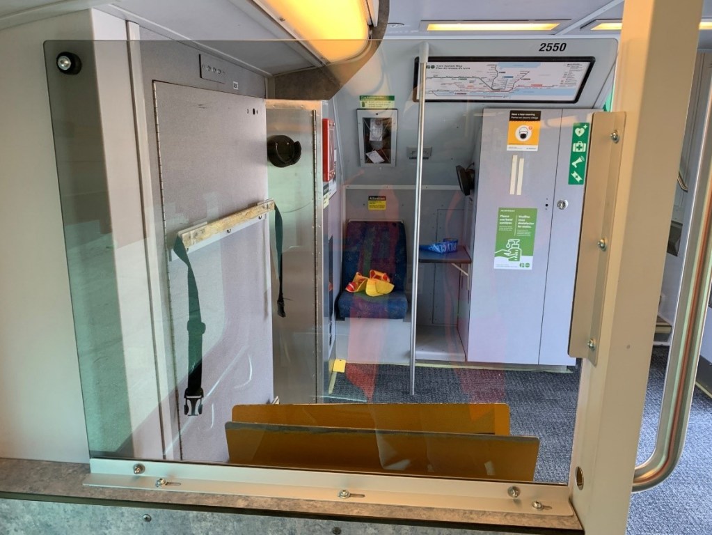 GO Transit train crew get designated room to do their work