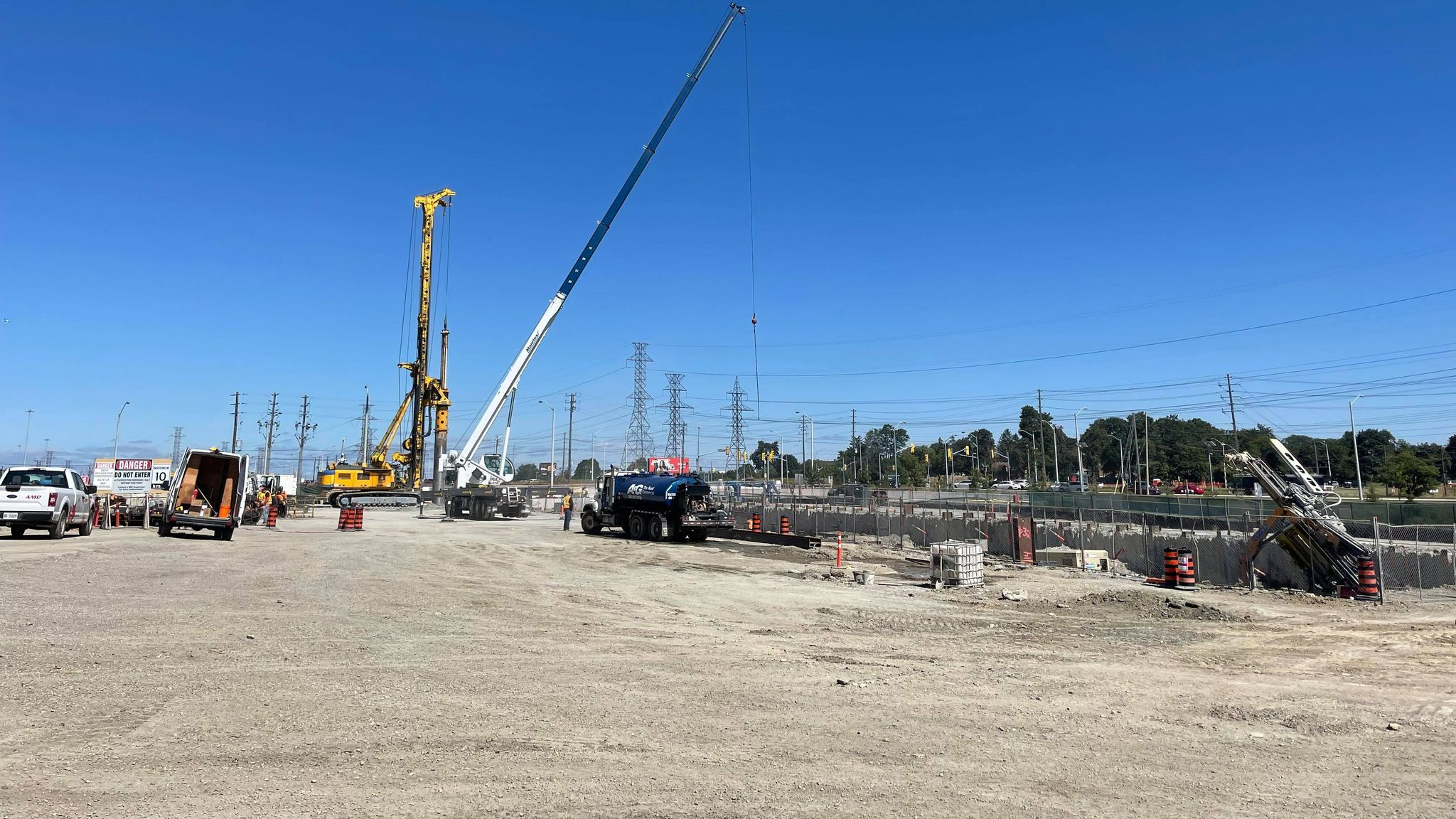 Eglinton Crosstown West Extension launch shaft takes shape