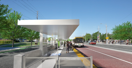 Queen Street – Highway 7 Bus Transit