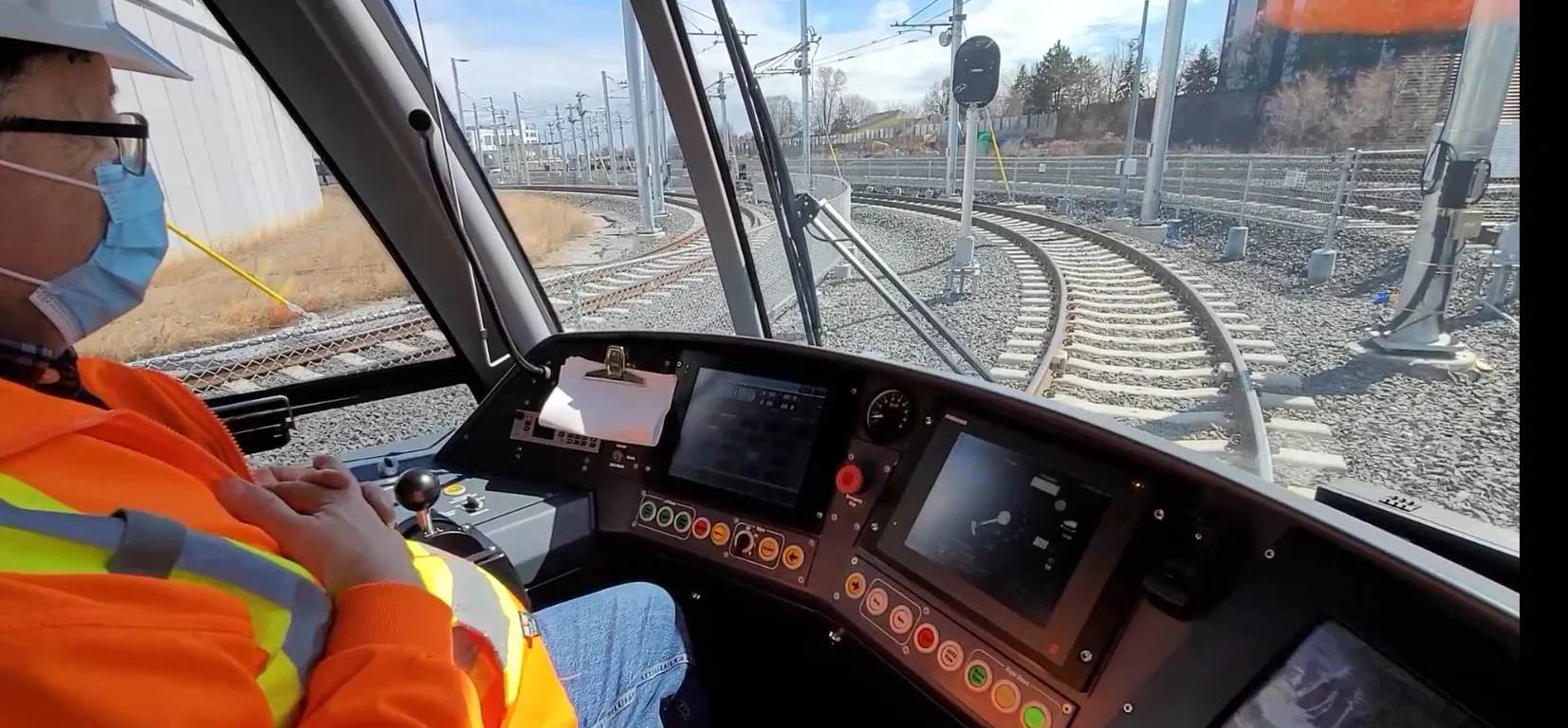 VIDEO: Crosstown LRV runs automatically for first time