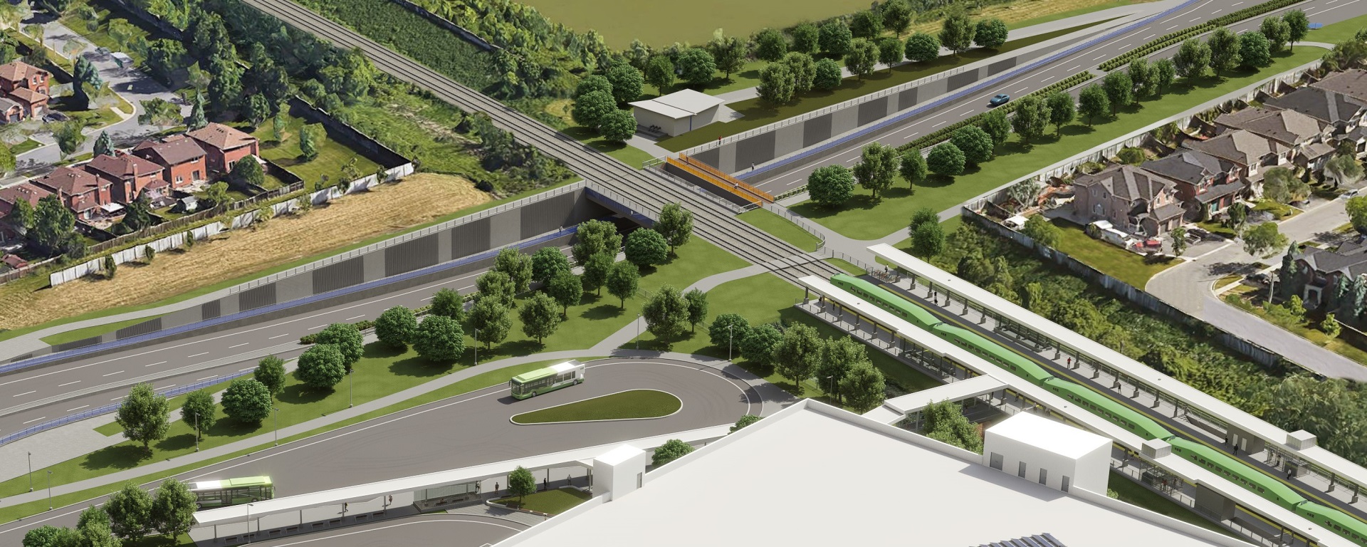 New rail bridge coming to Rutherford GO - get a closer look