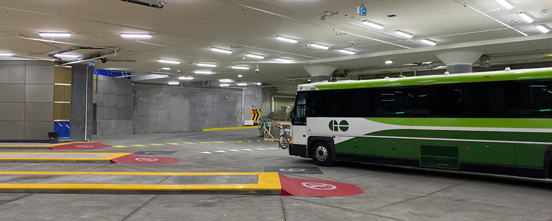Watch the first GO Buses enter Union Station Bus Terminal