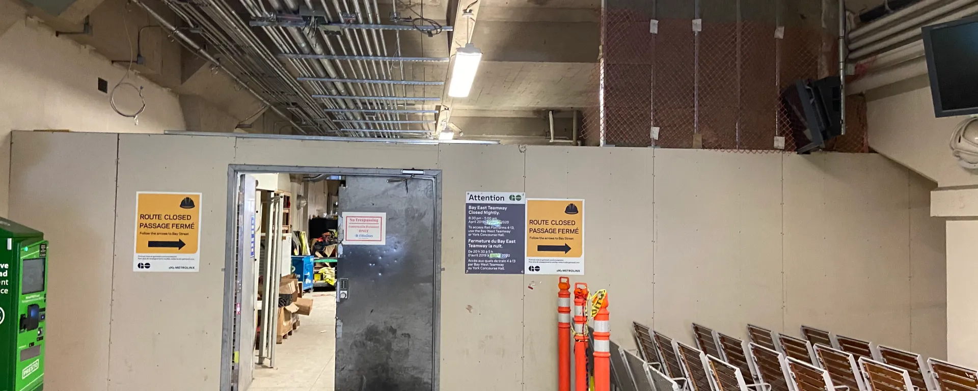 Popular Union Station pedestrian route closing for upgrades