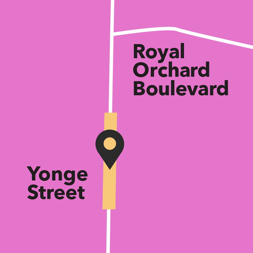 Yonge North Subway Extension - Royal Orchard Station