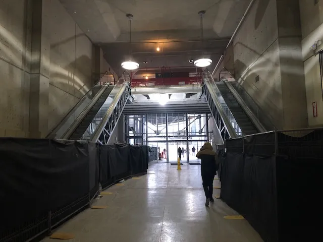 Inside the Toronto site of the new Union Station Bus Terminal