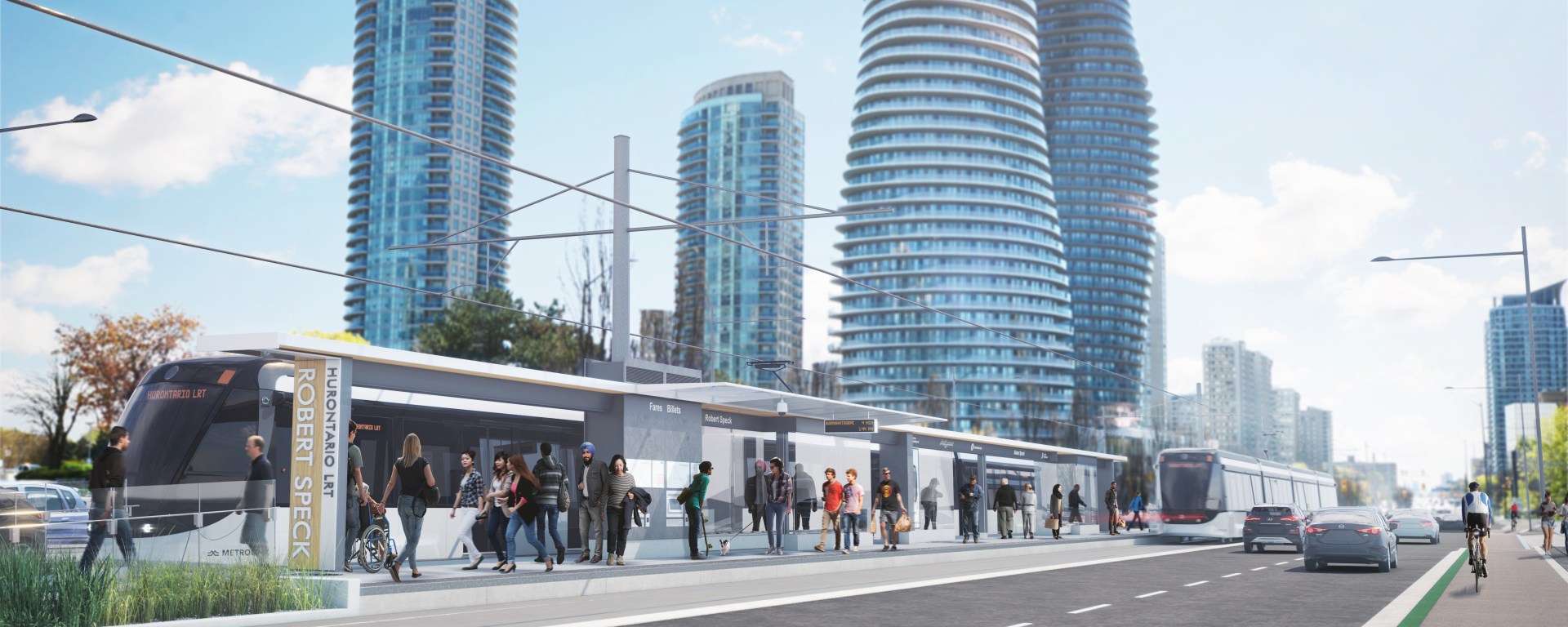 Metrolinx announces progress on Hurontario LRT vision