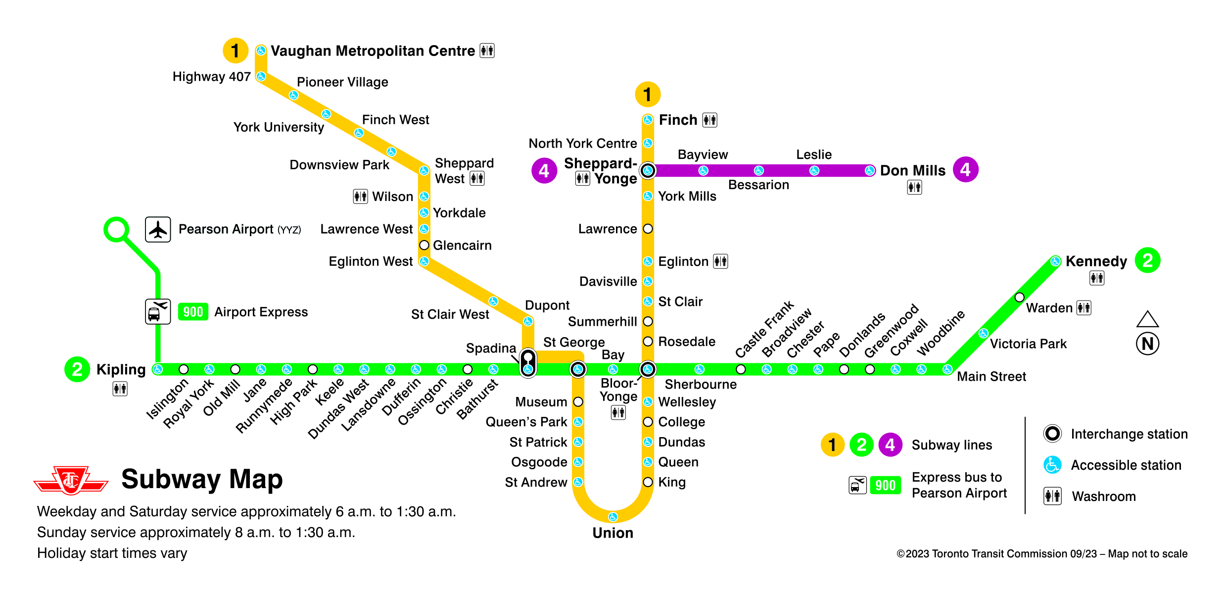 Kennedy | Utiliser la TTC | Mises à jour du service GO