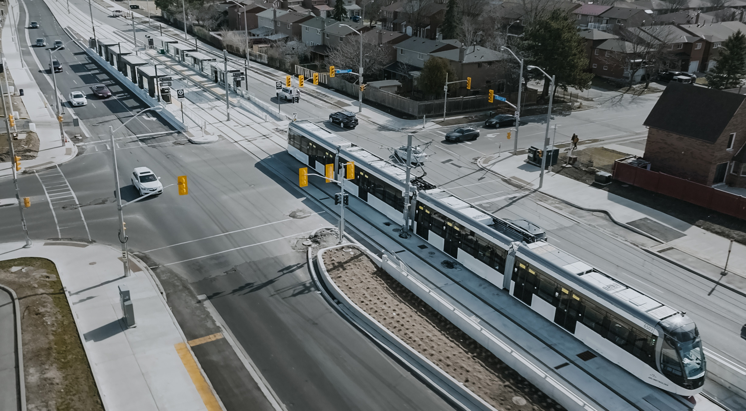 Major vehicle testing milestone on Finch West LRT