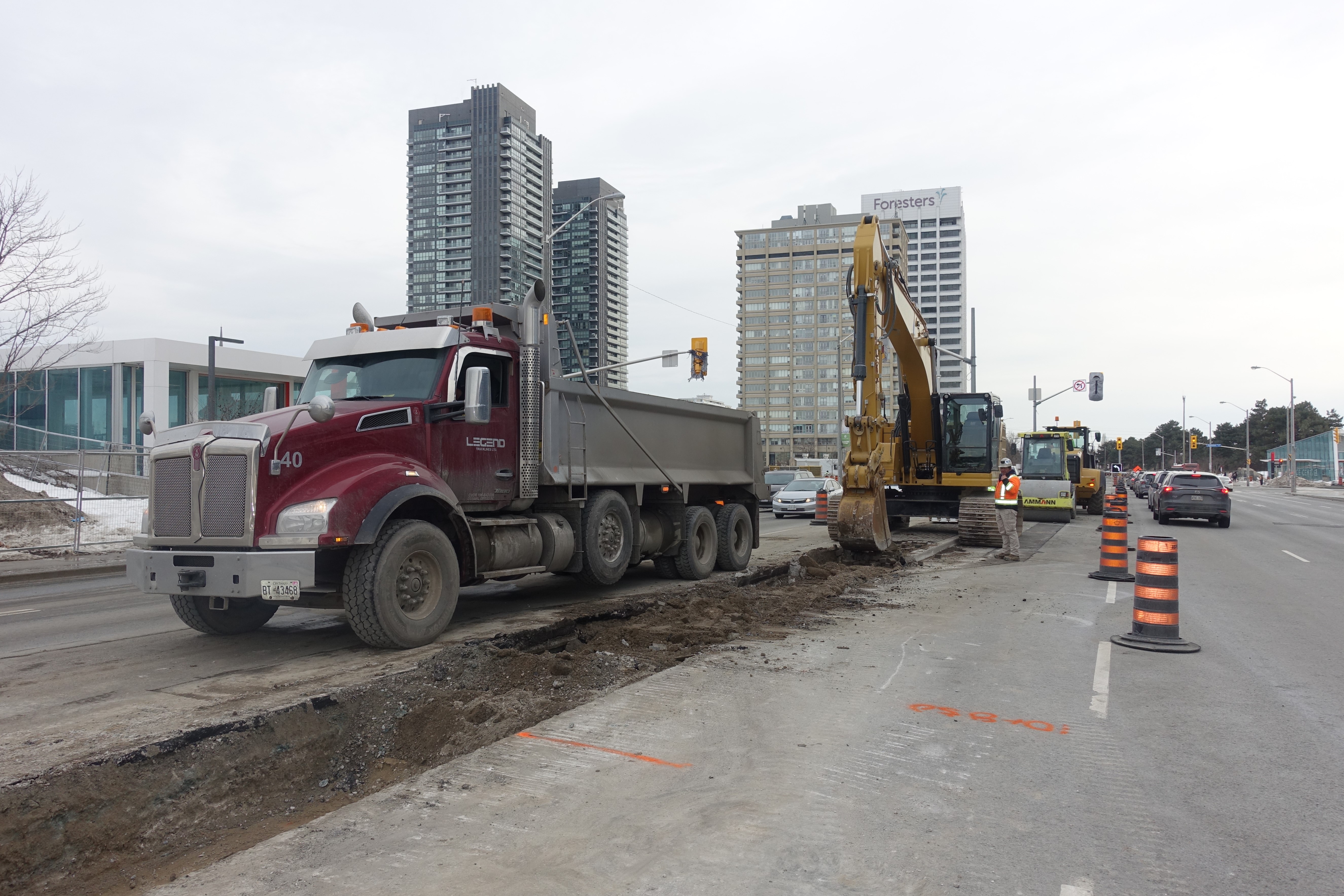 Ontario Line Truck Safety Plan and truck route maps