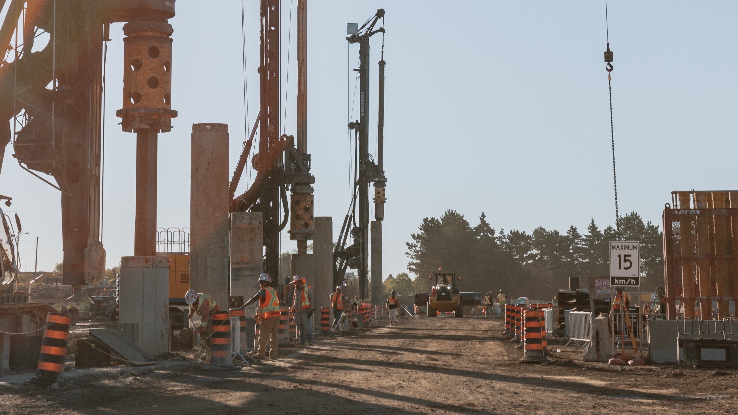 Yonge North Subway Extension - Tunnel launch shaft and portal